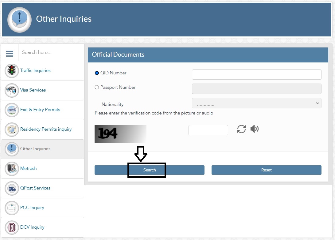Qatar Visa Check Online | MOI Qatar Visa Inquiry and Printing